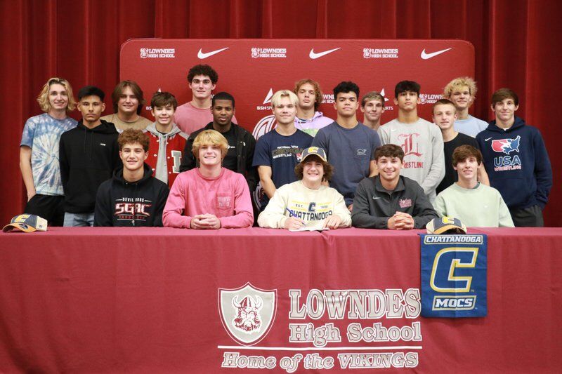 Lowndes wrestler Dominic DiTomasso signs with UT-Chattanooga | Valdosta ...