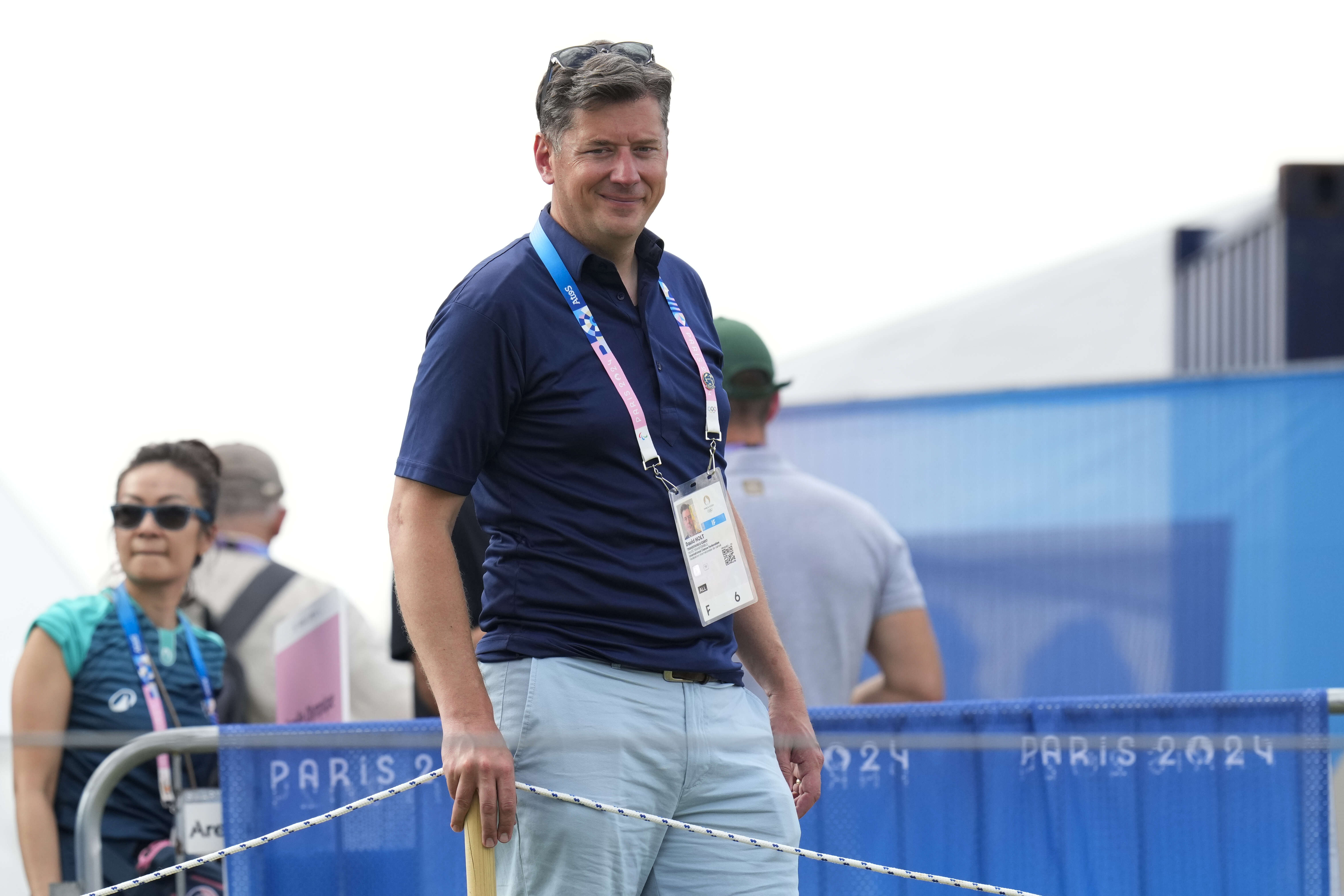 Oklahoma City Mayor Holt visits Paris Olympics as prep for his city ...