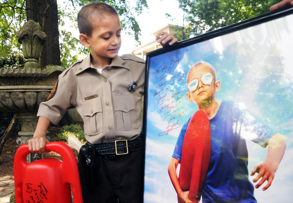 Ga. boy battling cancer gets the movie star treatment with box office ...