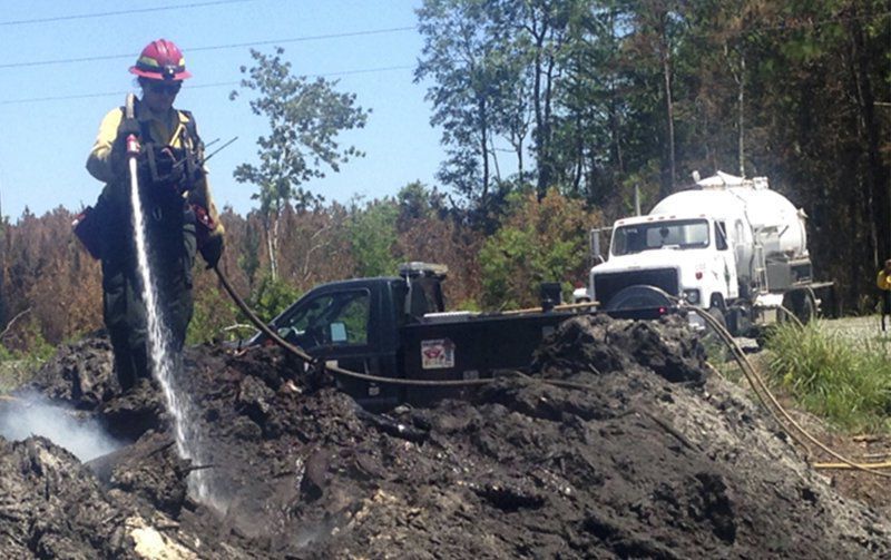 Firefighting force drawn down in swamp fire | Valdosta Daily Times