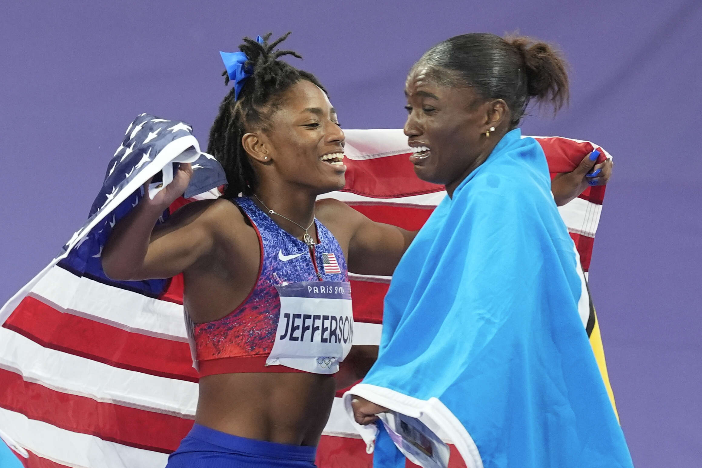 Julien Alfred wins 100 meter for St. Lucia’s 1st Olympic medal ...
