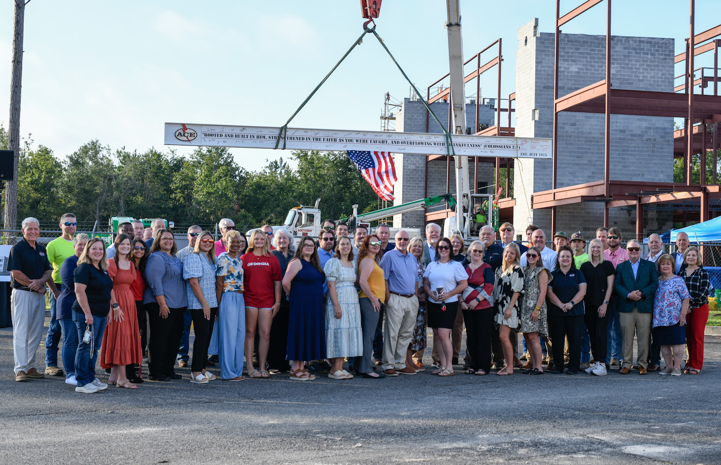 Ace Electric celebrates at beam-raising ceremony | Valdosta Daily Times