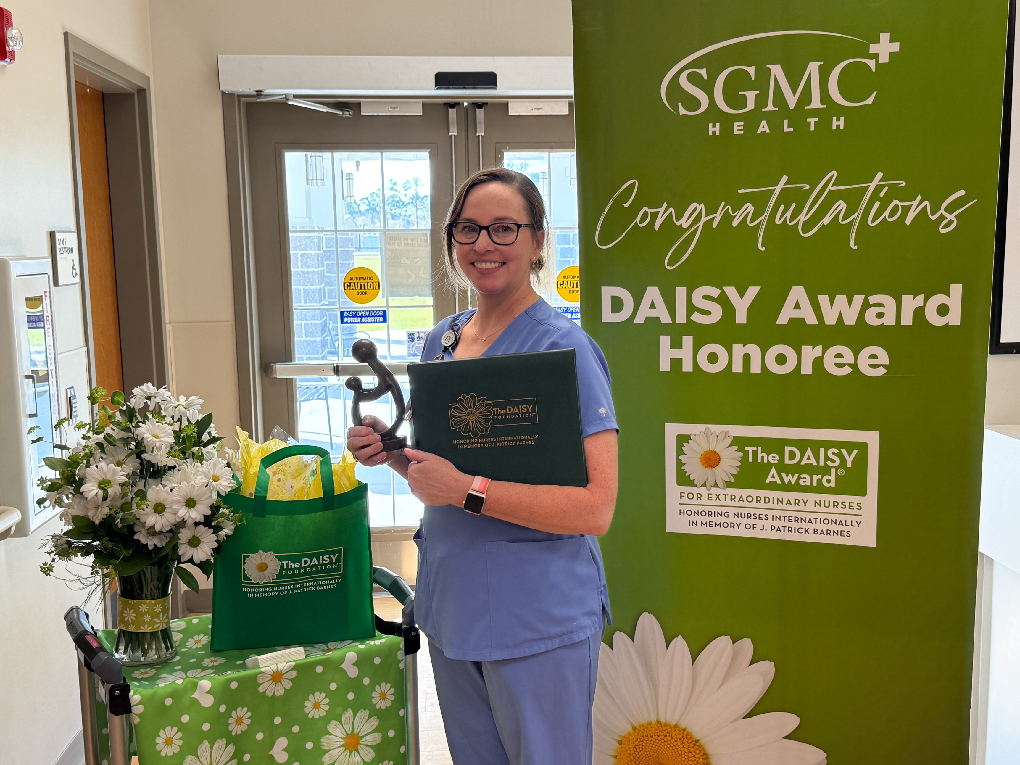 SGMC Health recognizes Suttles with DAISY Award for Extraordinary ...