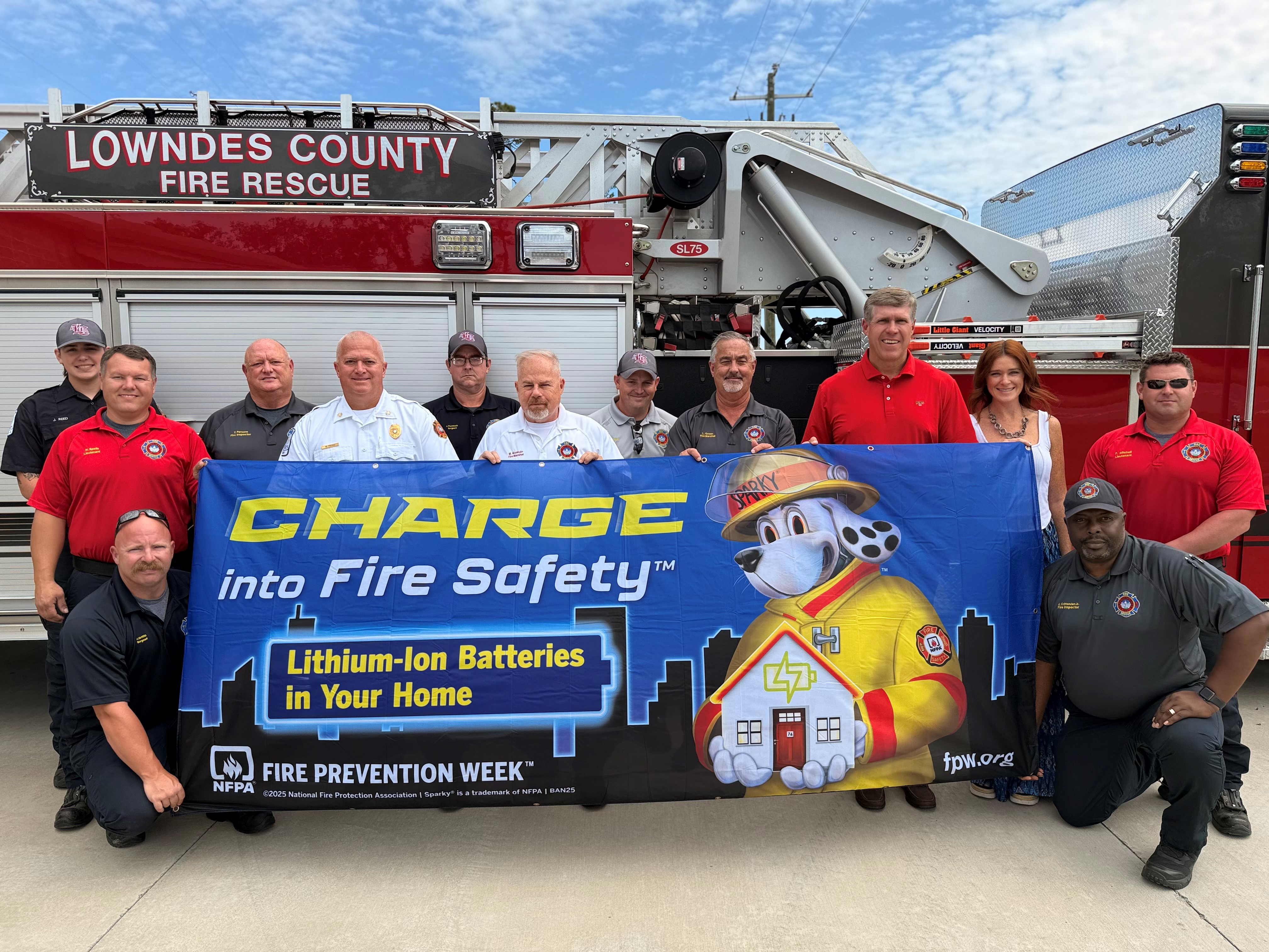 Lowndes County Fire Rescue urges residents to know the risks of lithium ...